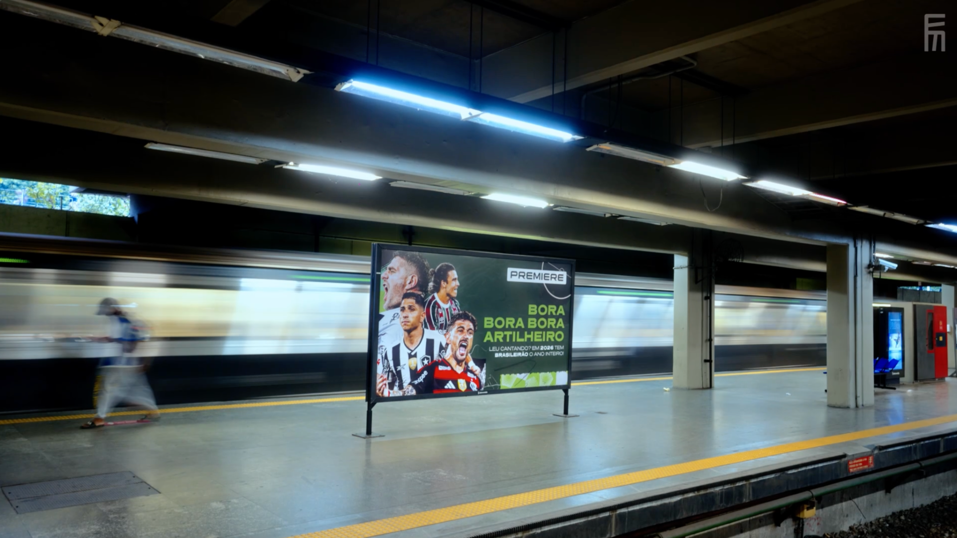 Premiere, Eletromidia e Altermark criam clima de jogo na Estação ...
